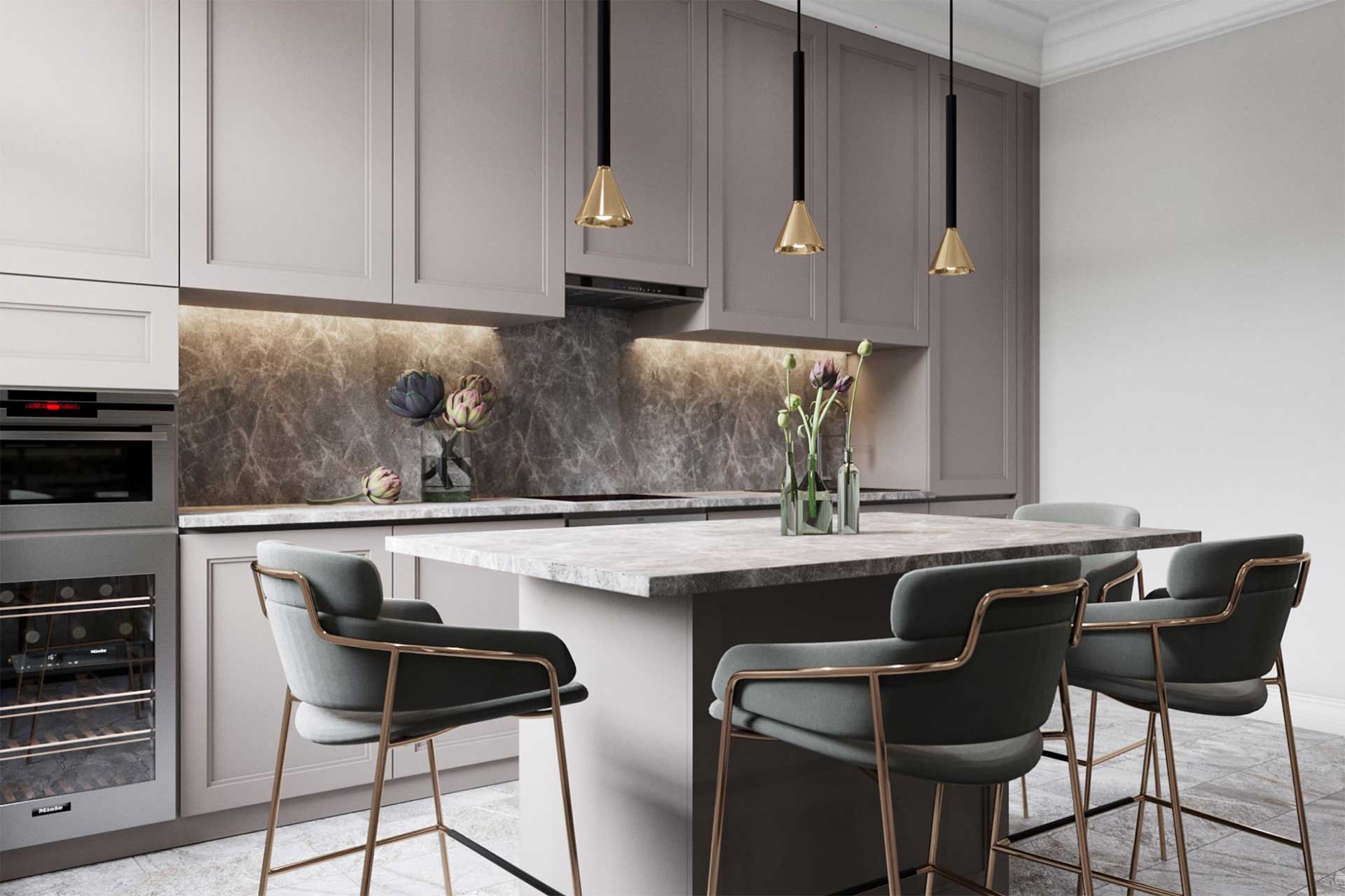 Elevate Your Kitchen with Natural Stone Backsplashes